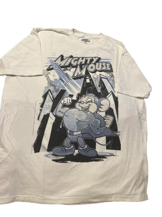 Mighty Mouse | Tops | Mighty Mouse Graphic Tee Shirt Vintage Style ...